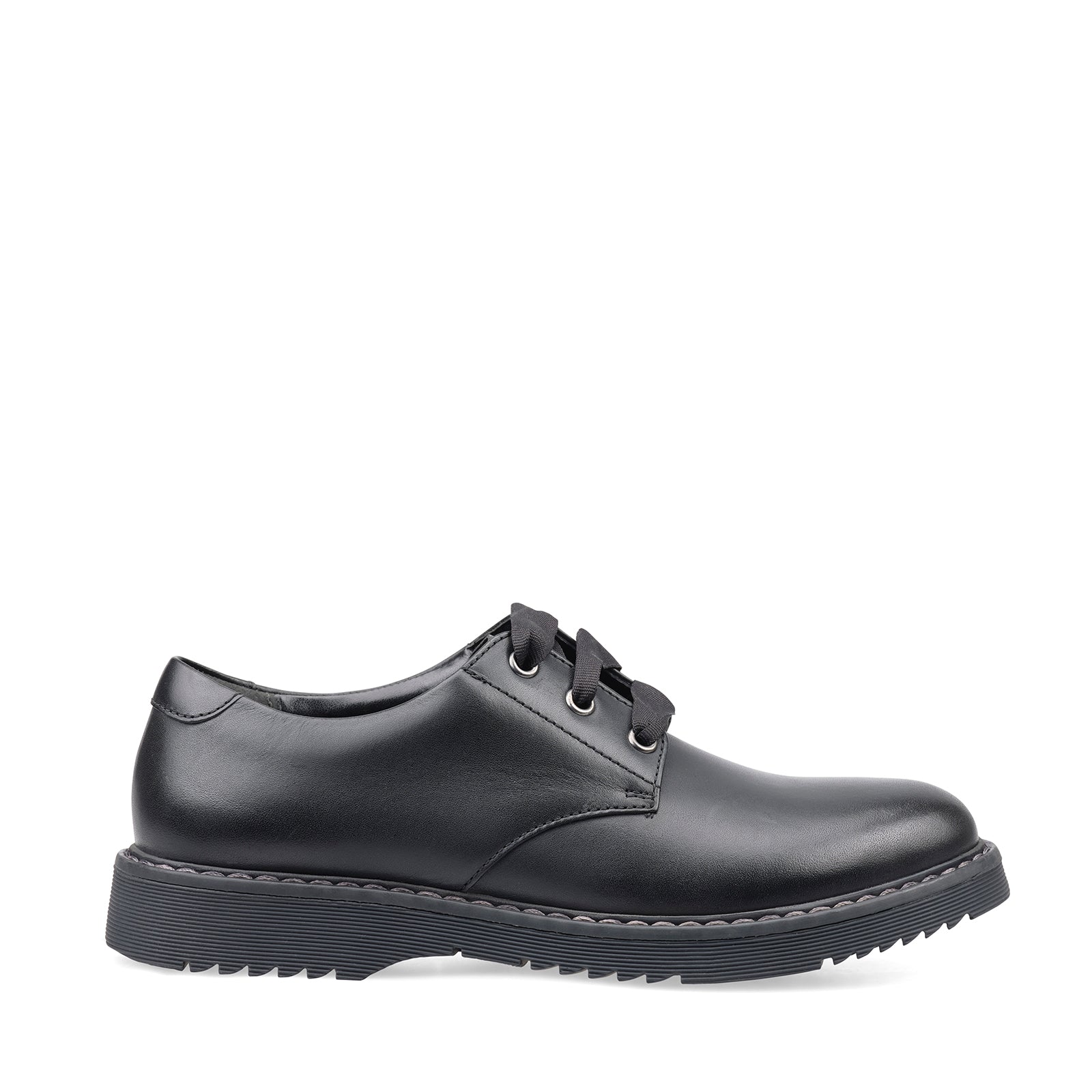 Start-Rite | Impact | Girls Leather Lace-Up school shoes | Black Leath ...